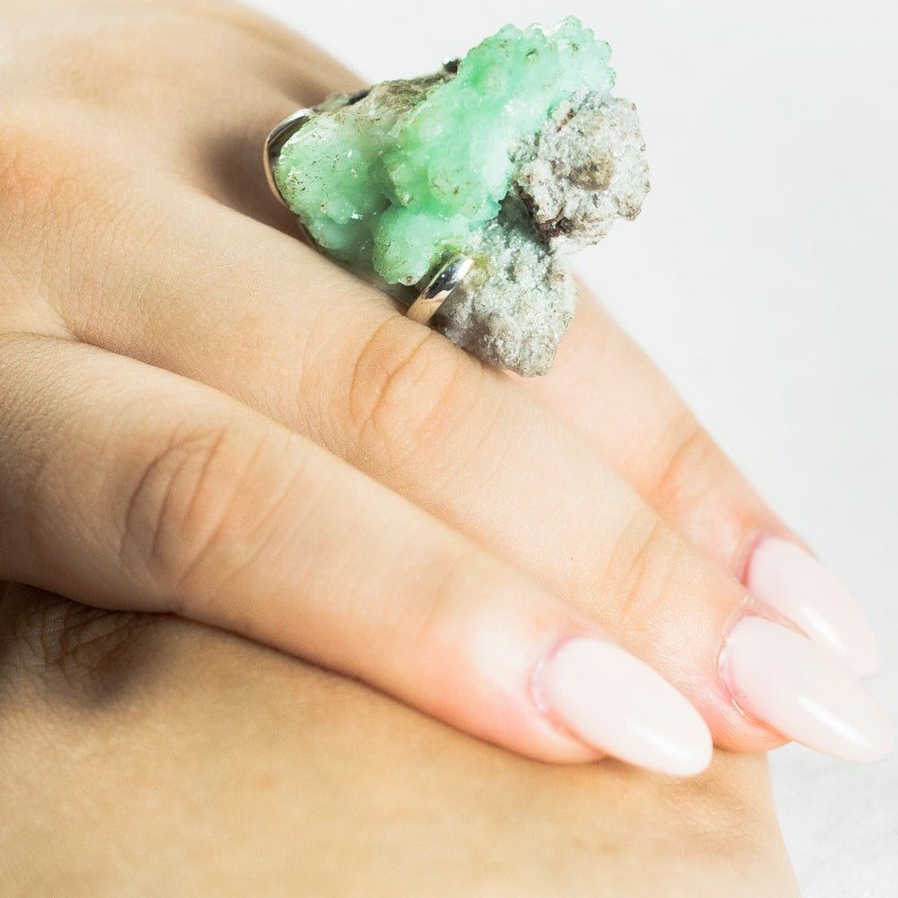 Apophyllite Ring | Made In Earth US