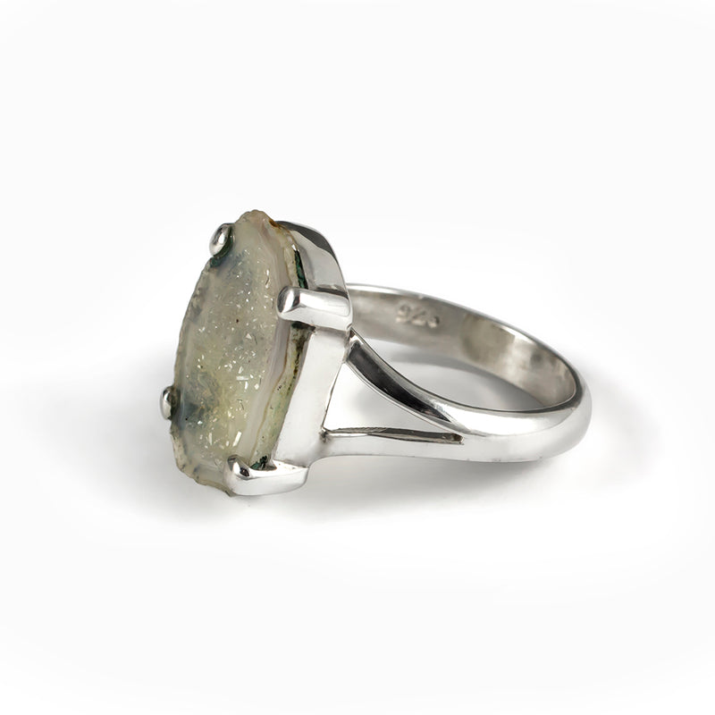 Agate Geode Ring | Made In Earth US